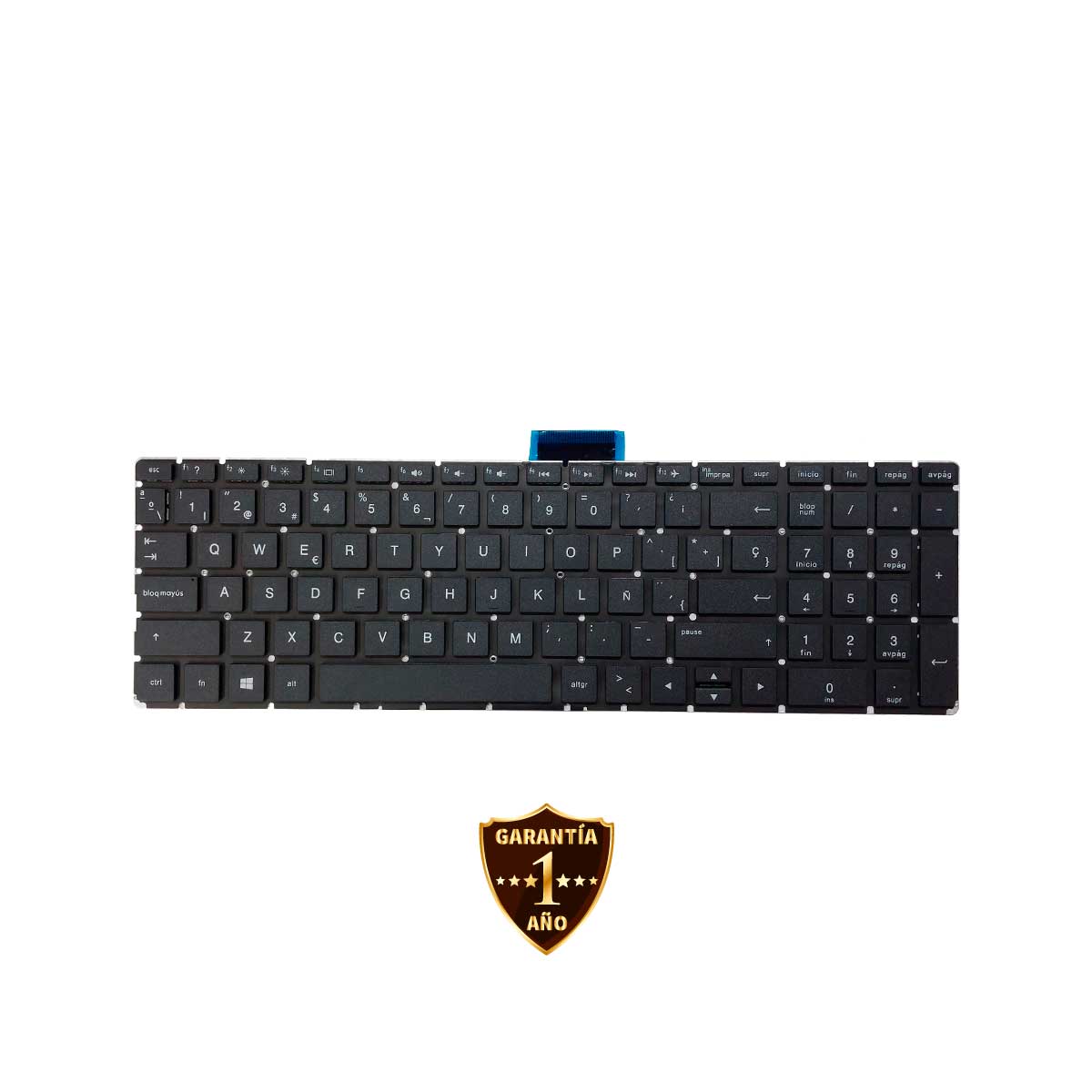 Teclado Para Laptop Hp® 15 Ab Ab000 Aw Aw000 Bs000 Bs Bc Bj Español