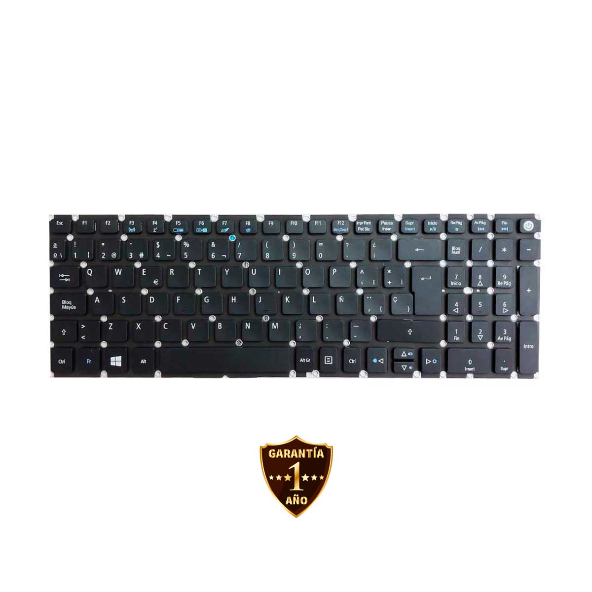 Teclado Acer® Aspire E5 573 722 522 575 752 772 773 V3 574 Español ...