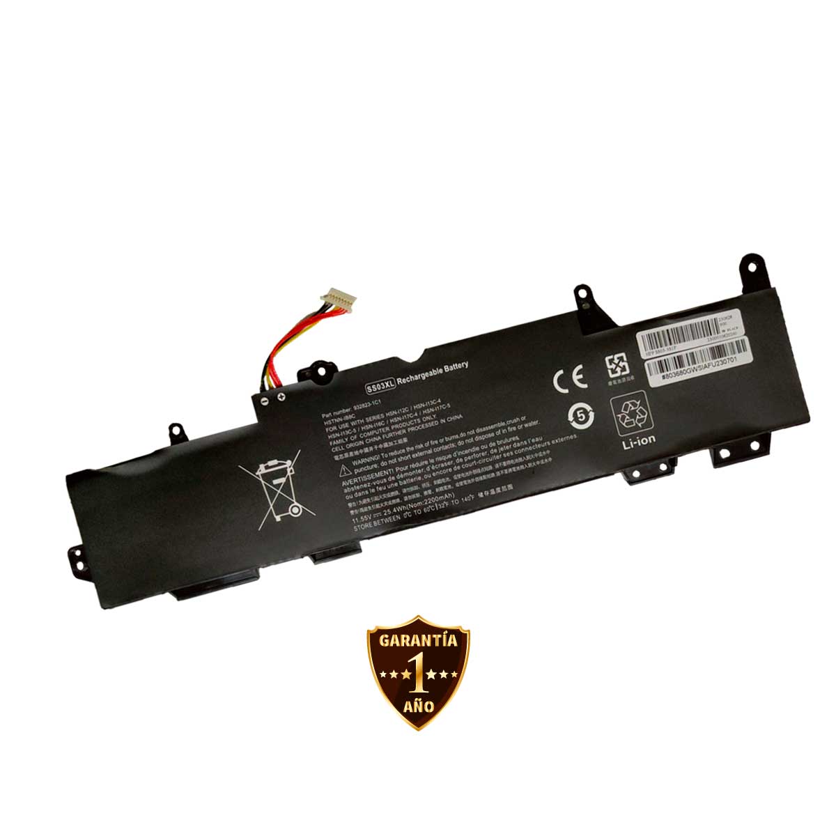 Batería SS03XL para Laptop HP Elitebook 730 con 2200mAh – SIAFU Electronics