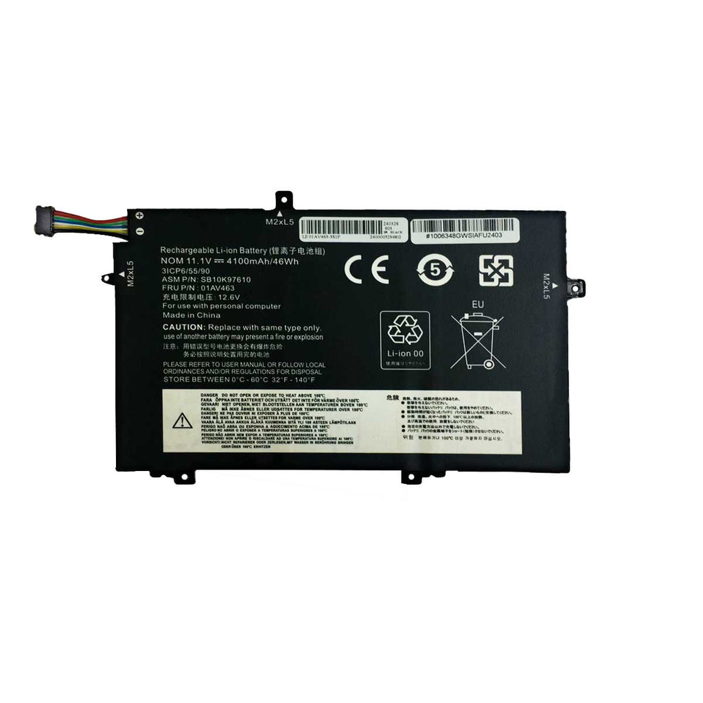 Batería 01AV463 para Laptops Lenovo® Thinkpad L480 L490 L580 L590 L17l ...