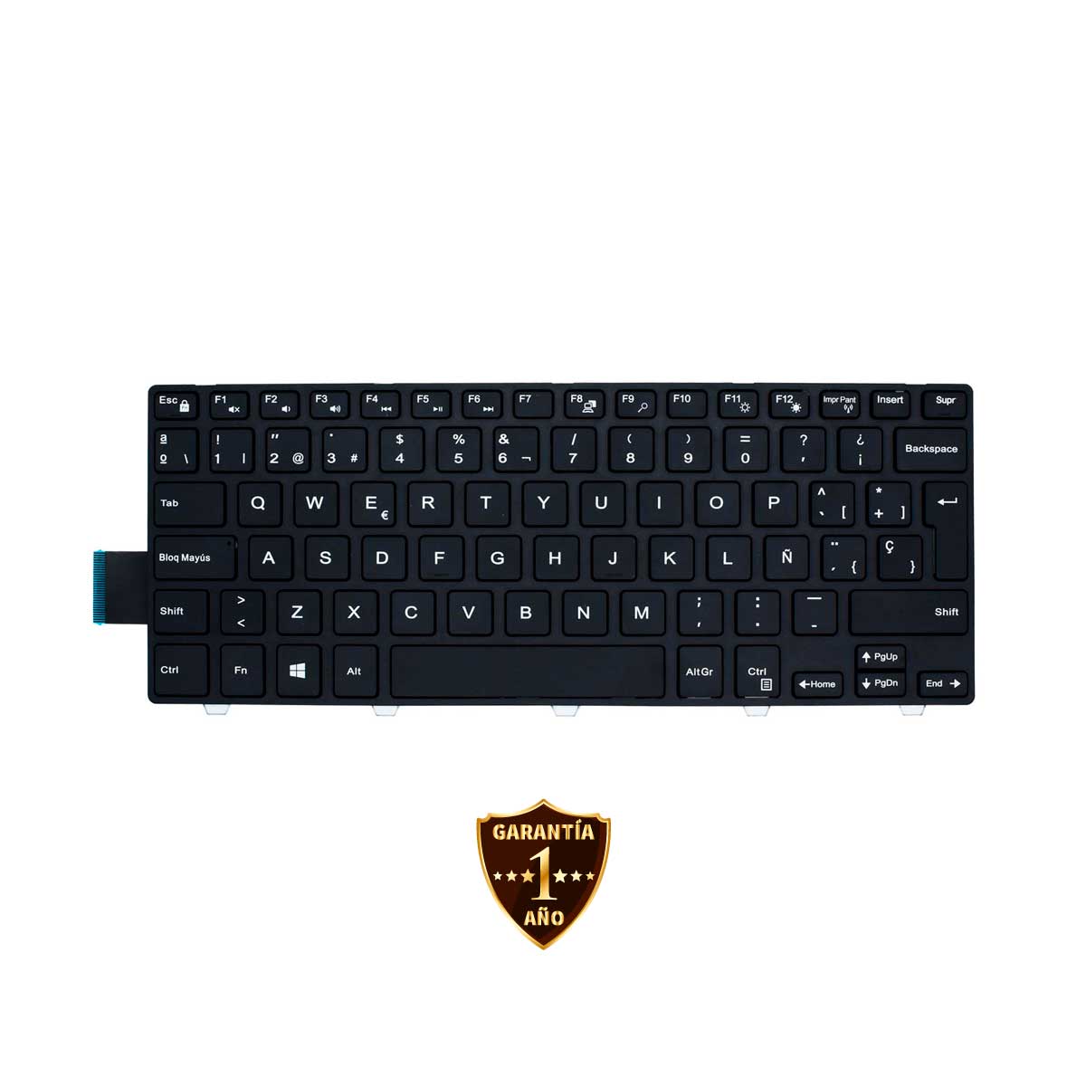 Teclado para Laptop Dell® Inspiron™ 14 5000 5441 5442 5443 P65g Españo ...