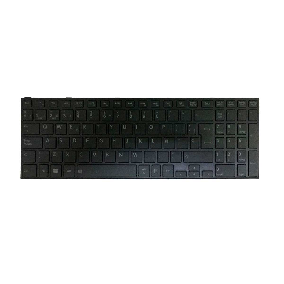 Teclado Para Laptop Toshiba® C50 B Color Negro En Español Siafu