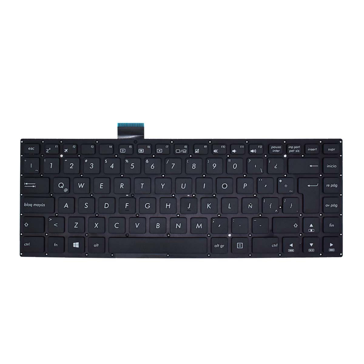 Teclado Asus® E402 E402m E402ma E402sa E402s E403sa Español Latinoamér ...