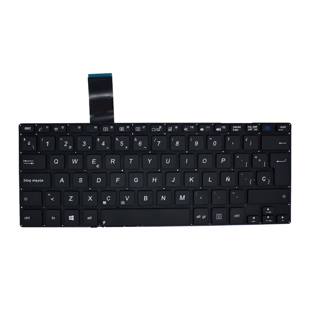 Teclado para Laptop Asus® S300 color Negro y en Español – SIAFU Electronics