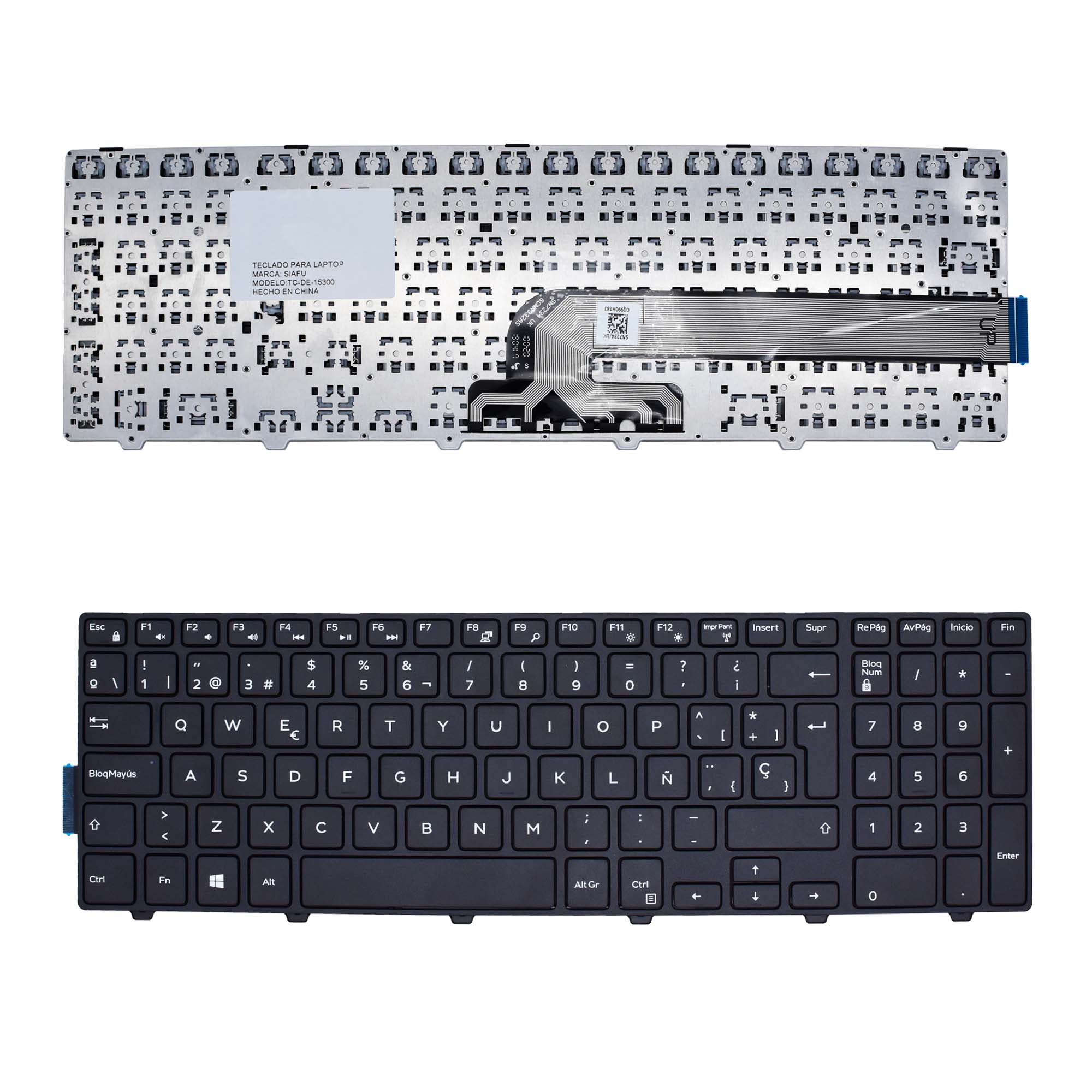 Teclado para Laptop Dell® Inspiron™ 15-3000 3543 15-7000 7557 7559 Esp – SIAFU Electronics