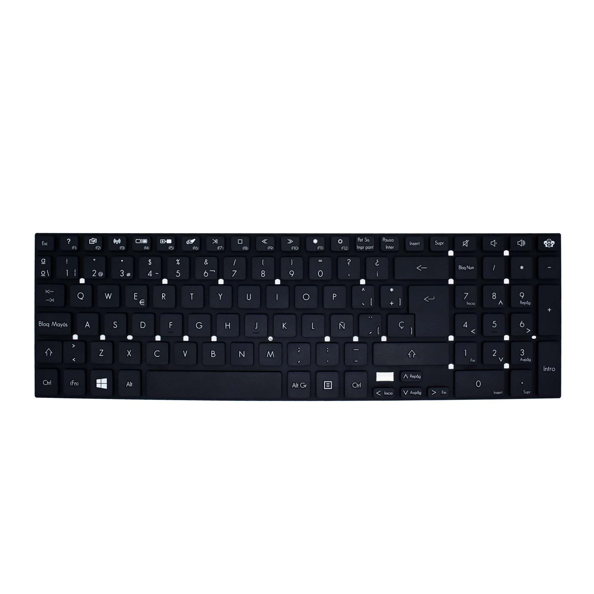 Teclado Gateway® Acer® eMachine® Nv57 Nv52l Nv55s Nv56r Nv57h Nv75s Nv ...